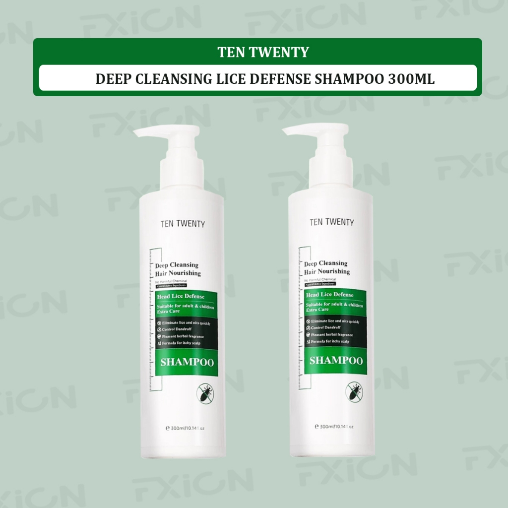Ten Twenty Head Lice Defense Shampoo Dandruff Eliminate Lice Nits ...