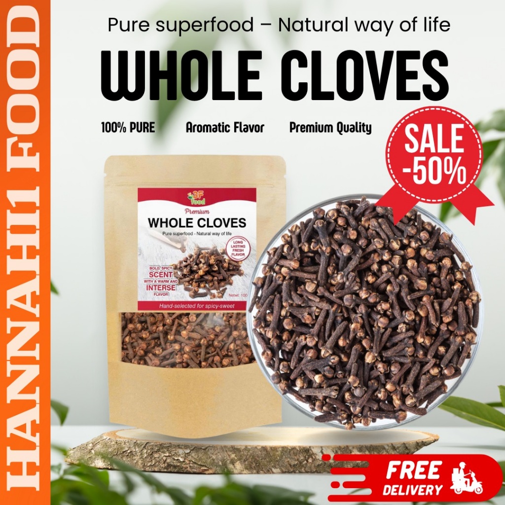[ BIG SALE BUY NOW ] Premium Dried Whole Cloves 3F Food – Superfood for ...
