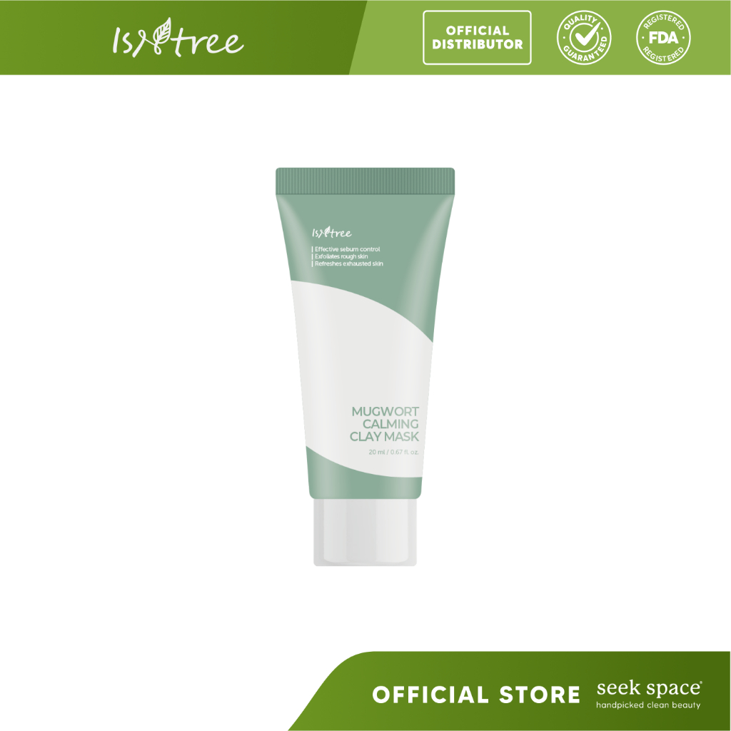 ISNTREE (MINI) Mugwort Calming Clay Mask 20 mL | Shopee Philippines