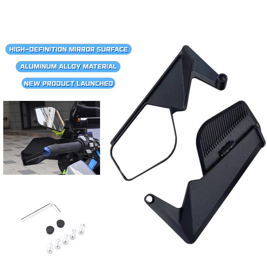 Wind Wing Rotating V5/V6 Side Mirror Universal Motorcycle Rearview ...