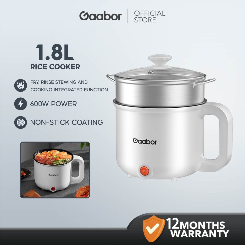 Gaabor Mini Rice Cooker Multi Cooker Double Layer Rice Cooker With ...