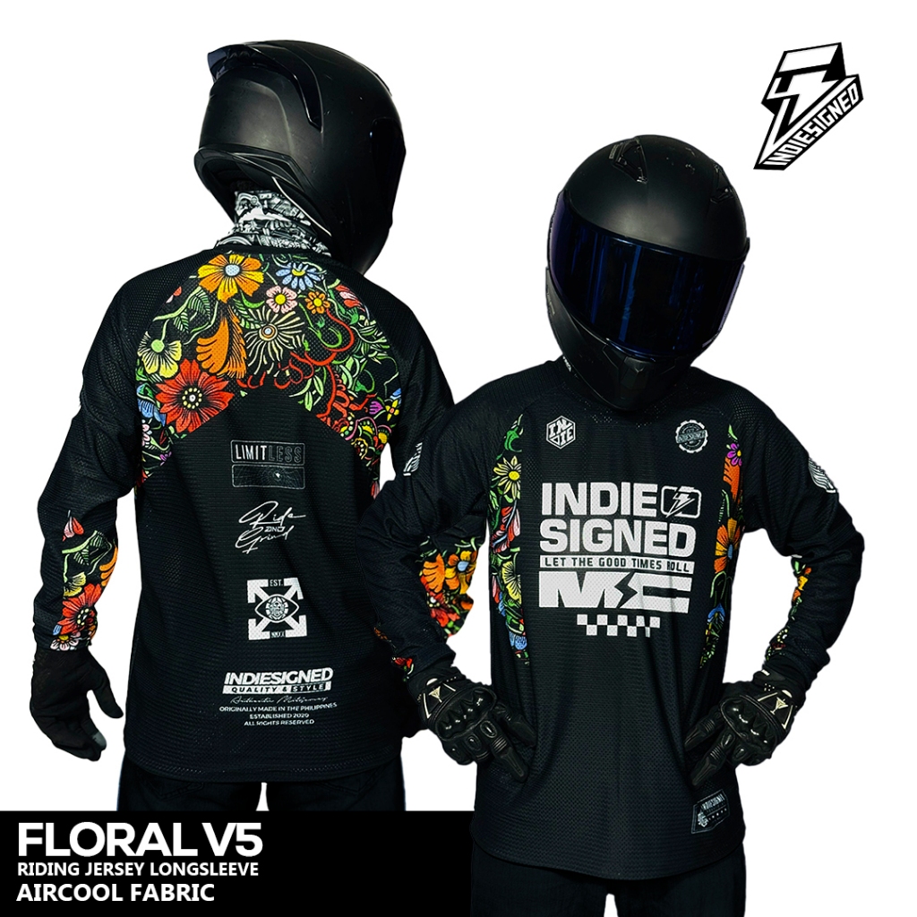 FLORAL V5 JERSEY (INDIESIGNED OFFICIAL) | Shopee Philippines