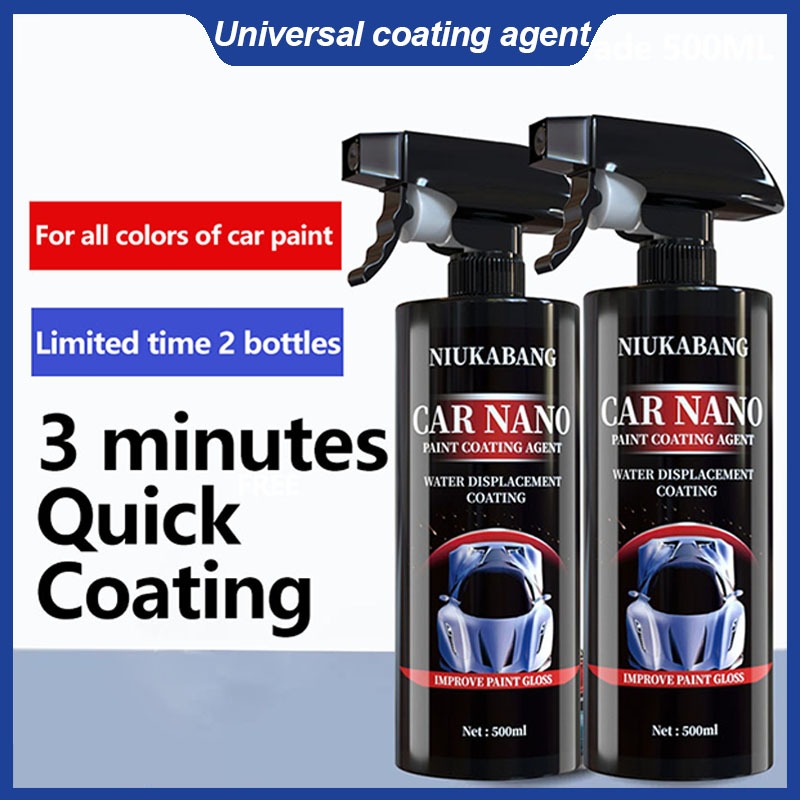 Original 500ML Car Nano Wax Spray Waterproof Super Shine Brighter Car ...