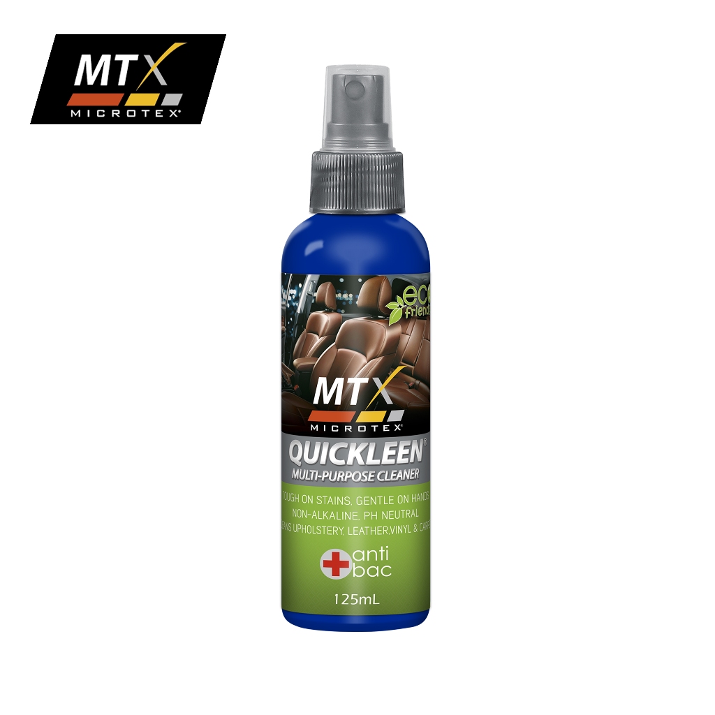 Microtex Quickleen 125ml w. Antibac (Interior Car Cleaner, Multi ...