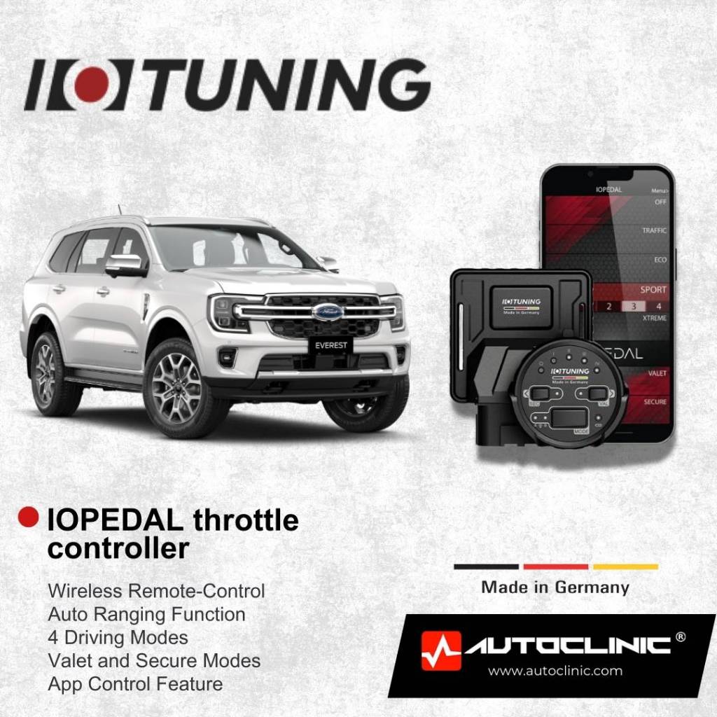 IOPedal Throttle Controller for Ford Everest Next Gen Plug and play ...