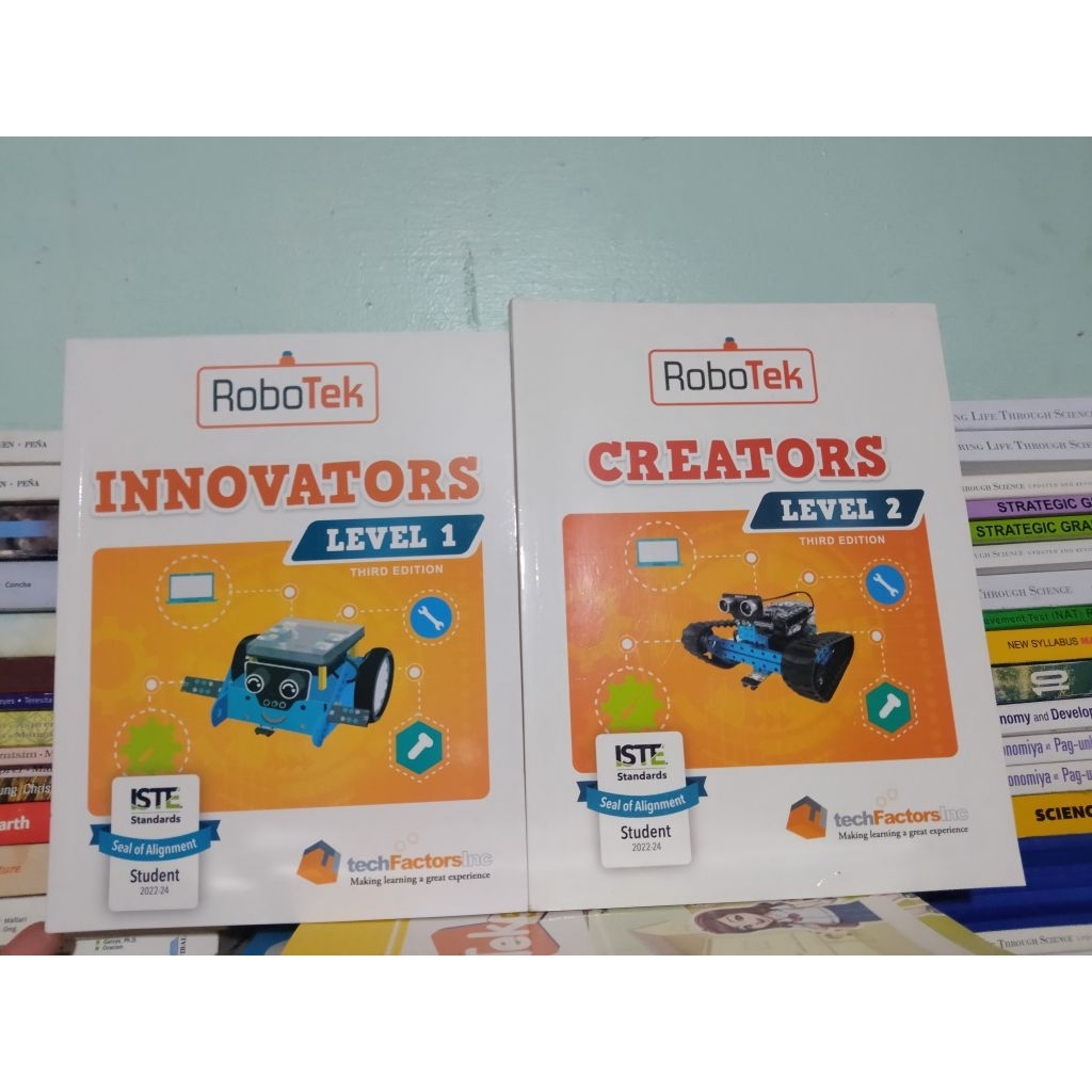 ROBOTEK INNOVATORS level 1 ROBOTEK CREATORS level 2 | Shopee Philippines