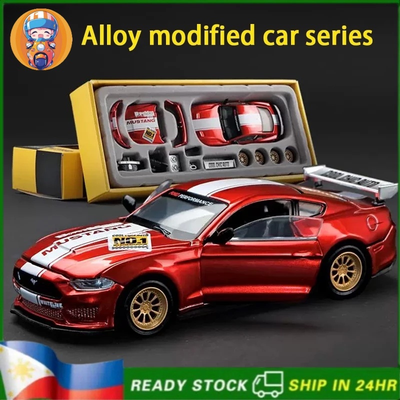 1:42 Ford Mustang GT Modified Car Alloy Car Model Detachable And ...