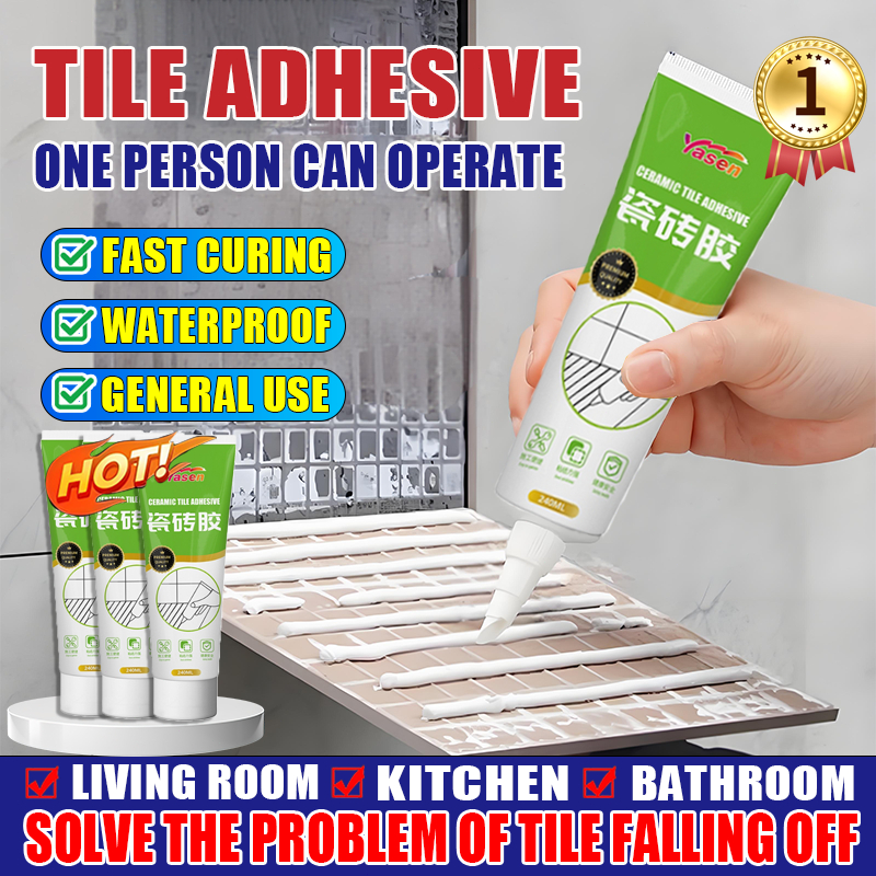 COD Universal Tile adhesive glue Waterproof Tile Fall for Wall and ...