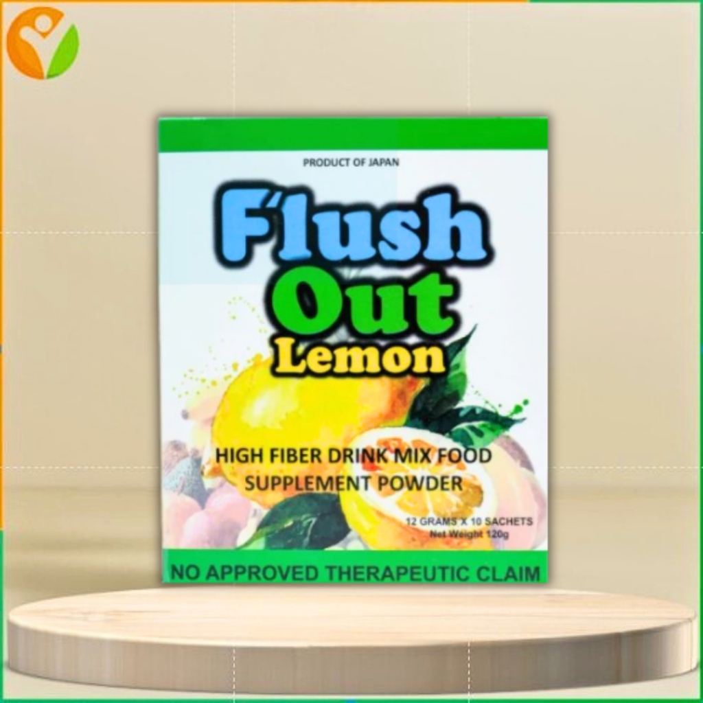 FLUSH OUT LEMON, High Fiber Juice 100% ORIGINAL Cleansing Juice ...