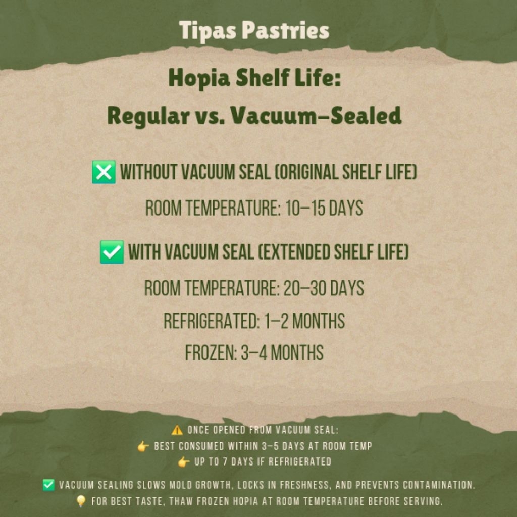 Tipas Hopia De Leche (Vacuum-Sealed) | Shopee Philippines