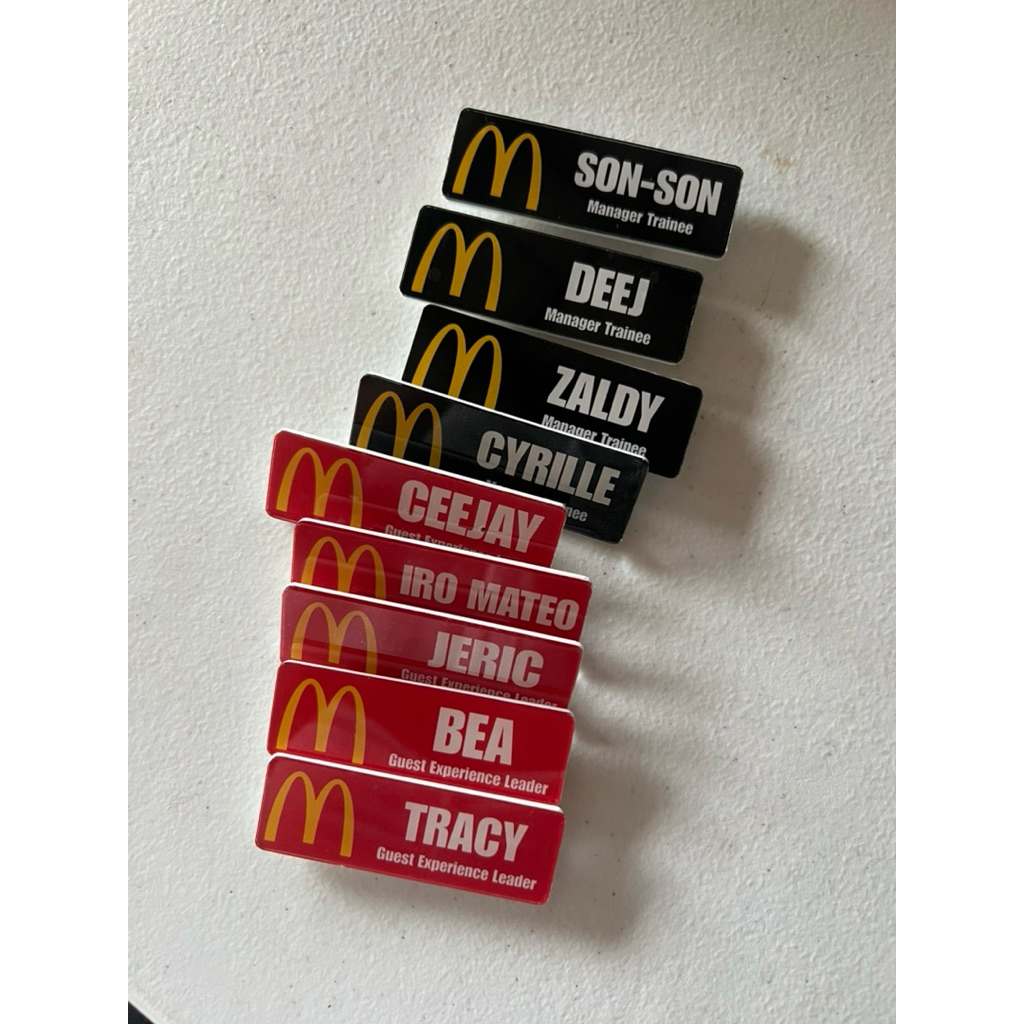 Personalized Nameplate Magnet or Nameplate Pin | Shopee Philippines