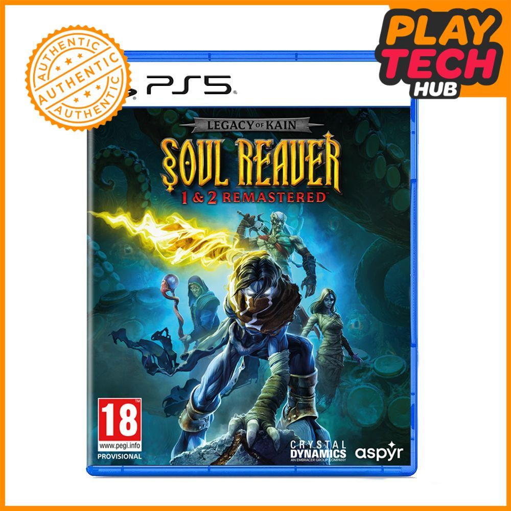 Legacy of Kain Soul Reaver 1&2 Remastered Standard Edition PS5 Game (R2 ...
