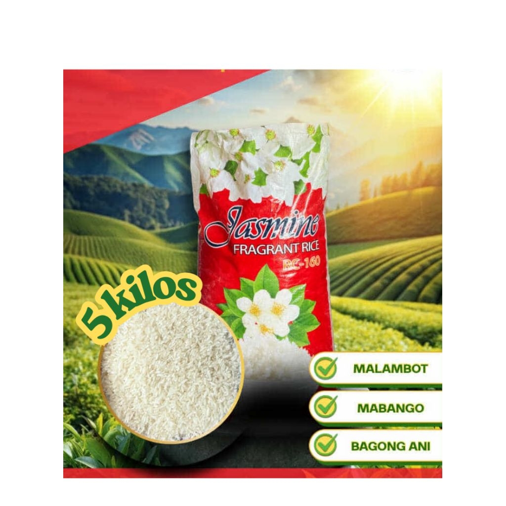 Jasmine Fragrant rice 5kg | Shopee Philippines