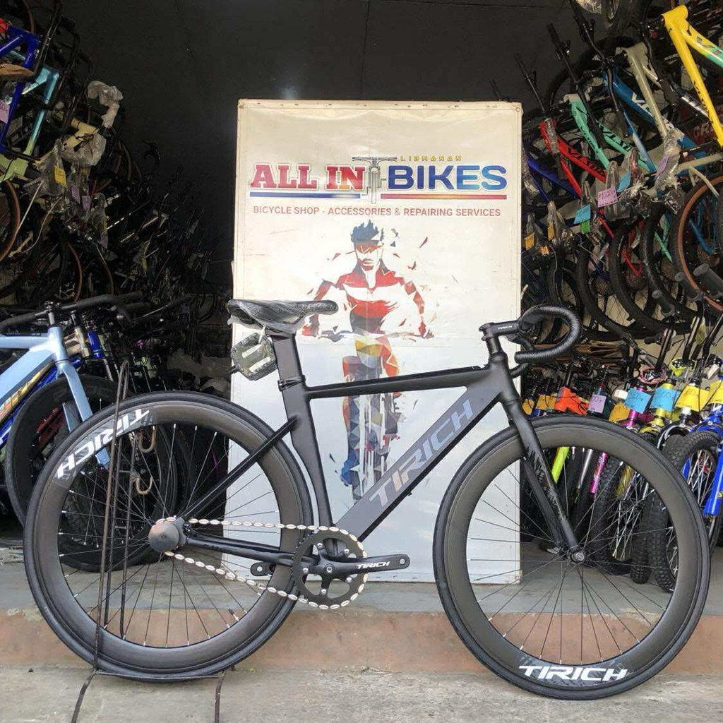 Tirich FG25 Fixied Gear Bicycle 700c Alloy Frame & Alloy Fork With ...