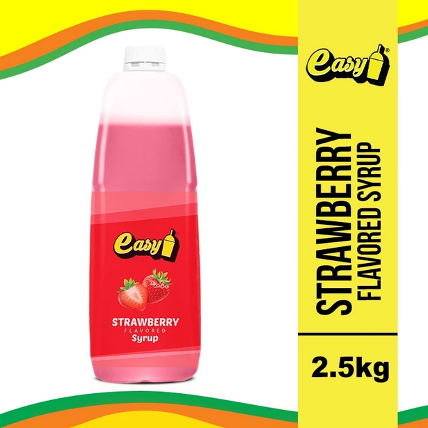 Easy Brand - Strawberry Syrup 2.5Kg | Shopee Philippines