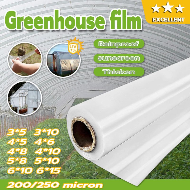 UV Plastic Sheet 3×5/3×10/4×10/5×10M For Greenhouse Polyethylene ...