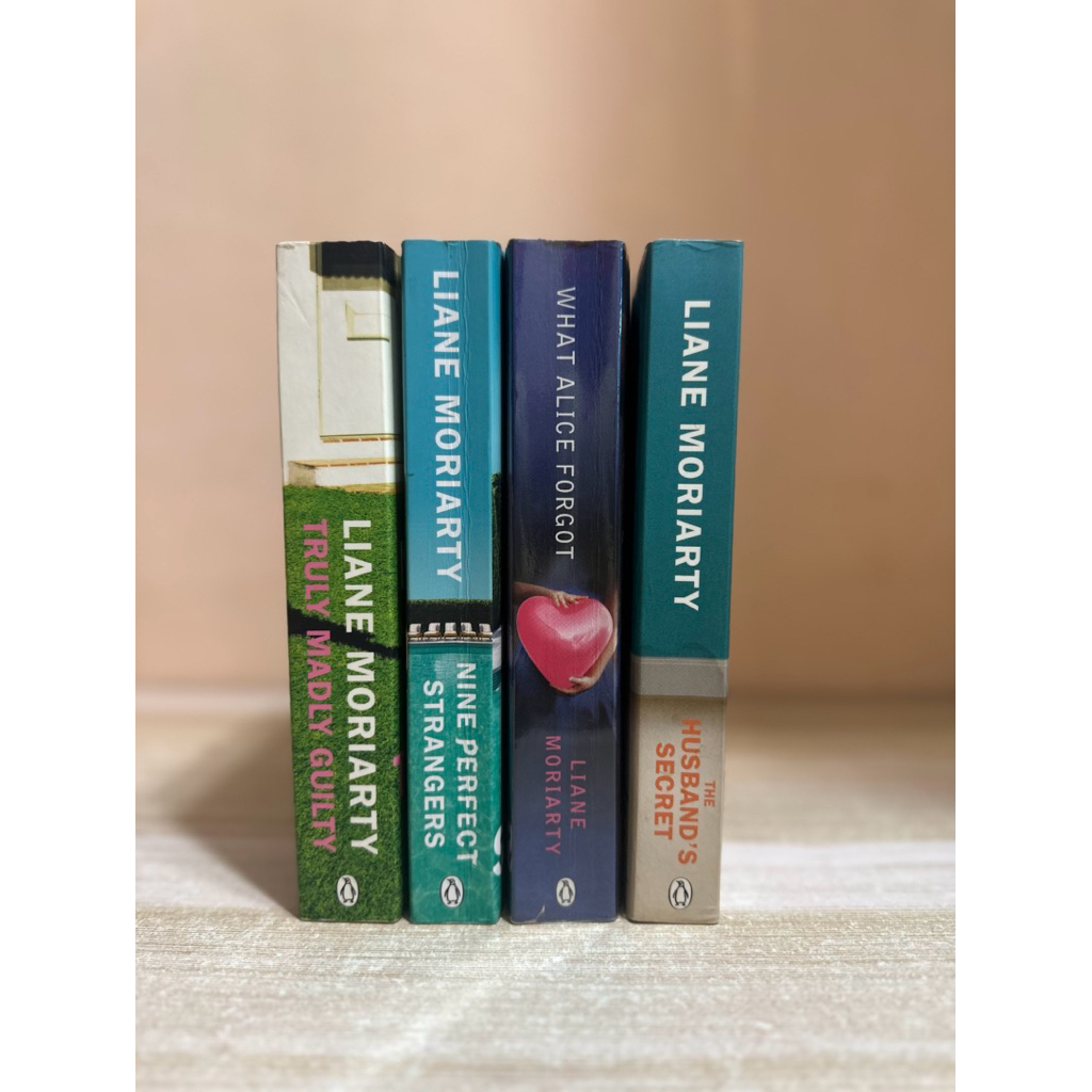 Liane Moriarty Books - Husband's Secret/ What Alice Forgot/ Truly Madly Guilty (PRELOVED, TP ...