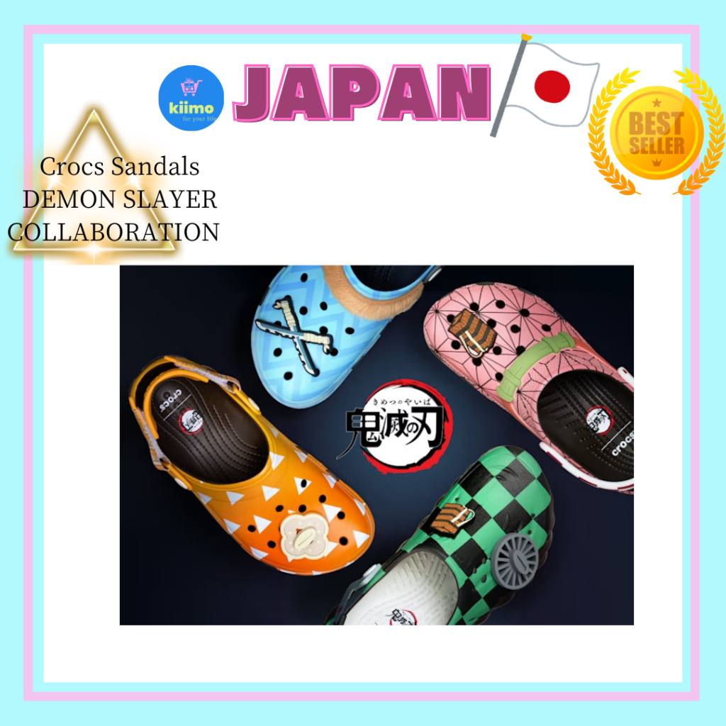 Crocs x DEMON SLAYER COLLABORATION | Ship Directly from Japan | Shopee ...