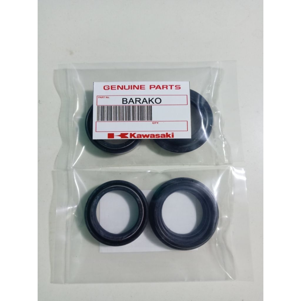 FRONT SHOCK OIL SEAL BARAKO/w DUST SEAL 1SET 4PCS | Shopee Philippines