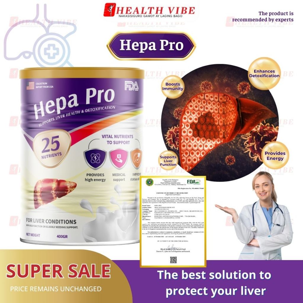 [LEGIT] Hepa Pro Liver Support Milk – Herbal Detox Drink for Healthy ...