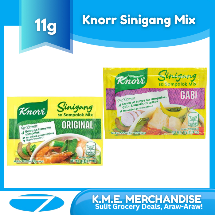 Knorr Sinigang Sa Sampalok Mix (11g) | Shopee Philippines