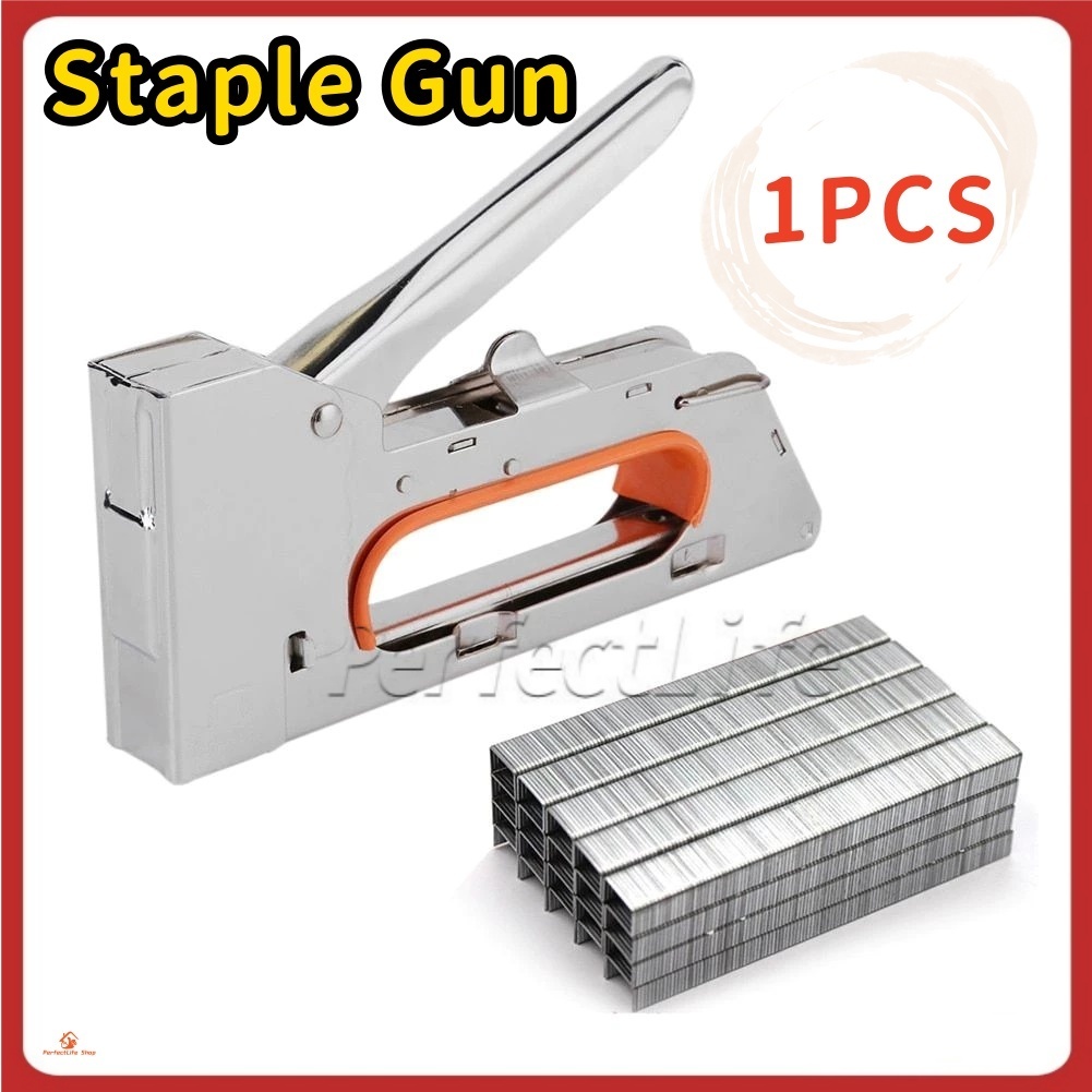 PL Staple Gun Tacker Heavy Duty Stapler Nail Gun Heavy Duty Staple Gun ...