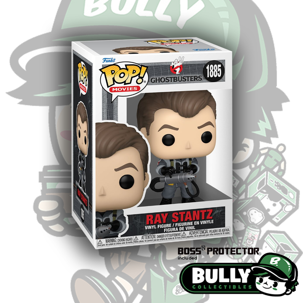 Funko POP! Movies: Ghostbusters 2 - Ray Stantz 1885 With Boss Protector ...