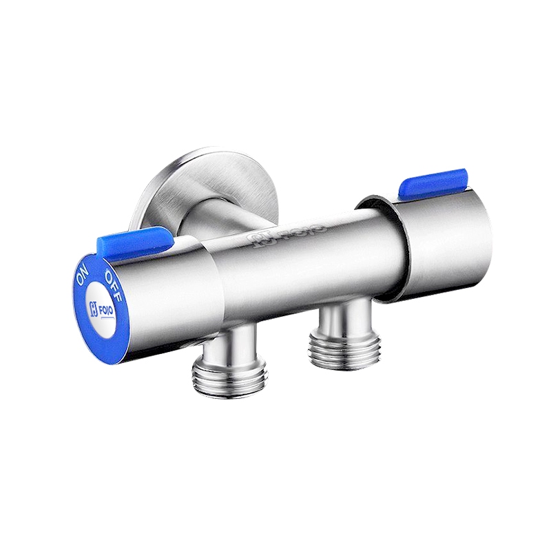 Stainless Steel Angle Valve 2 Way Dual Control Angle Valve 1/2" Multi ...