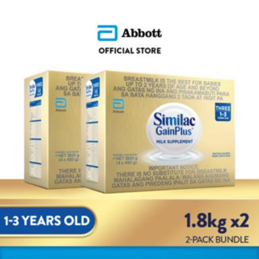 Similac GainPlus 1.8kg for Children 1-3 Years Old Milk Supplement ...