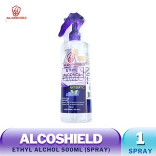 Alcohol "Spray" Alcoshield 500ml with Moisturizer (Isopropyl or Ethyl ...