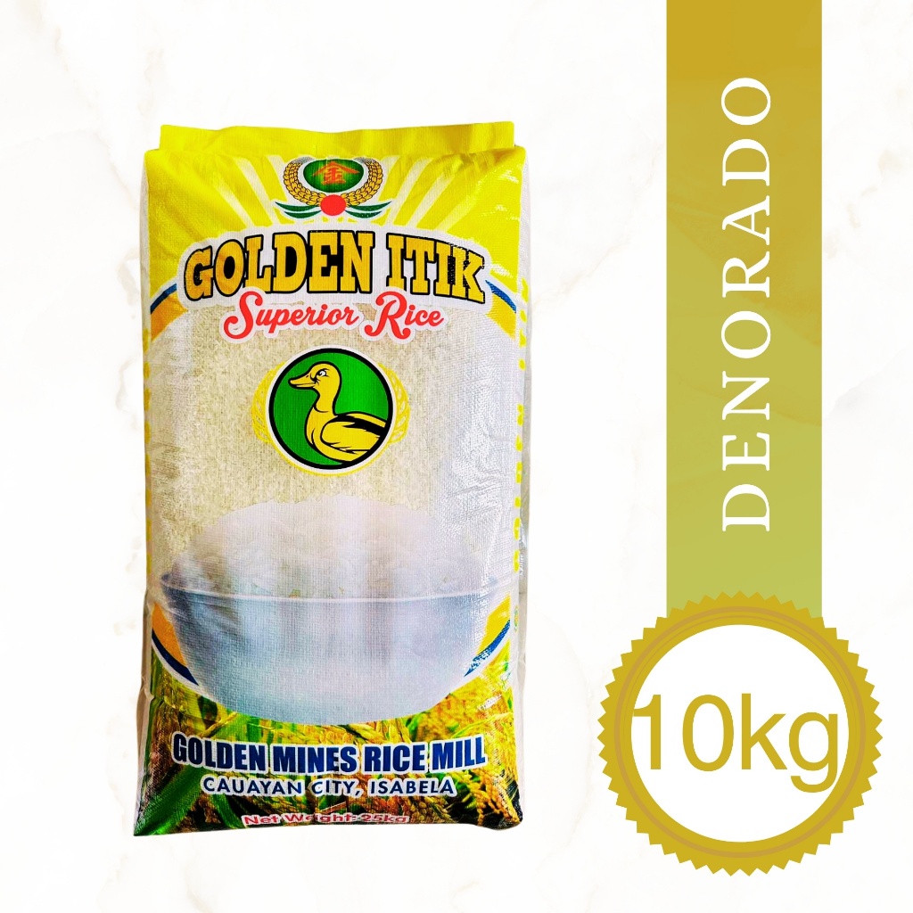 GOLDEN ITIK Excellent White Rice Organic 10kg LAON- Whole Grains ...
