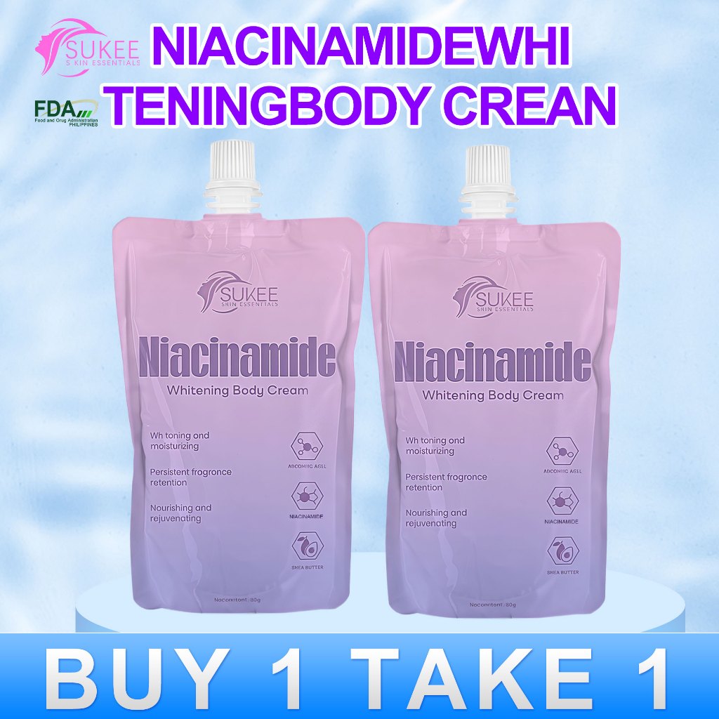 【7DAY GLOW】SUKEE WHITENING BODY LOTION | VIT C+NIACINAMIDE | COD ...