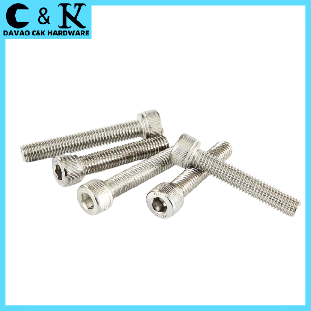 CK-S M6-M8 Stainless Allen with Nuts | Allen Bolt set with Full Thread ...