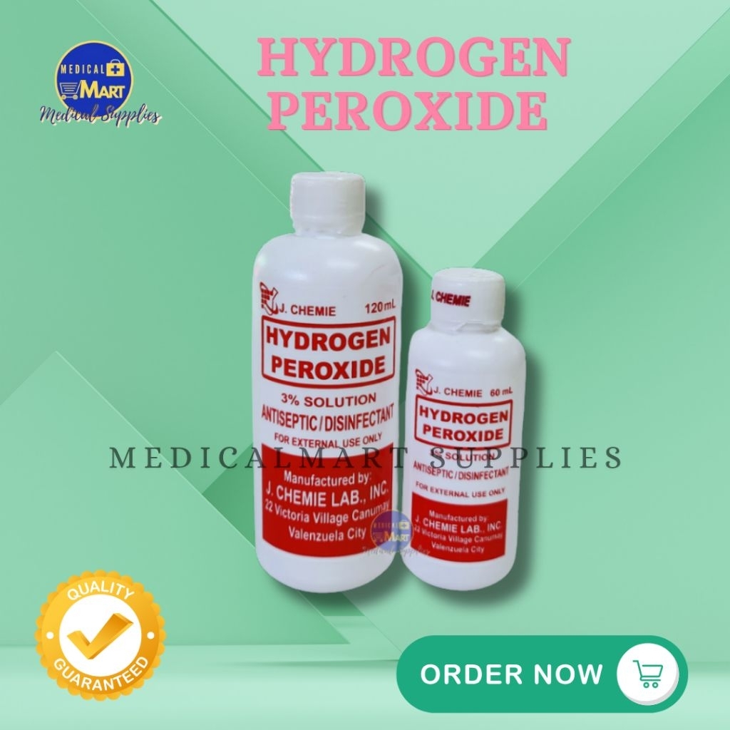 Hydrogen Peroxide 3%10v Solutions,J.chemie | Shopee Philippines