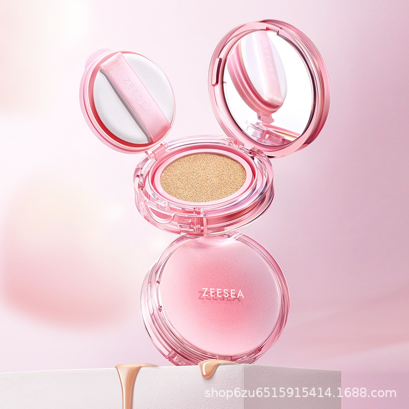 【Free Replaceable Core】ZEESEA Air Cushion BB Cream Moisturizing Concealer Long Lasting Sunburn ...