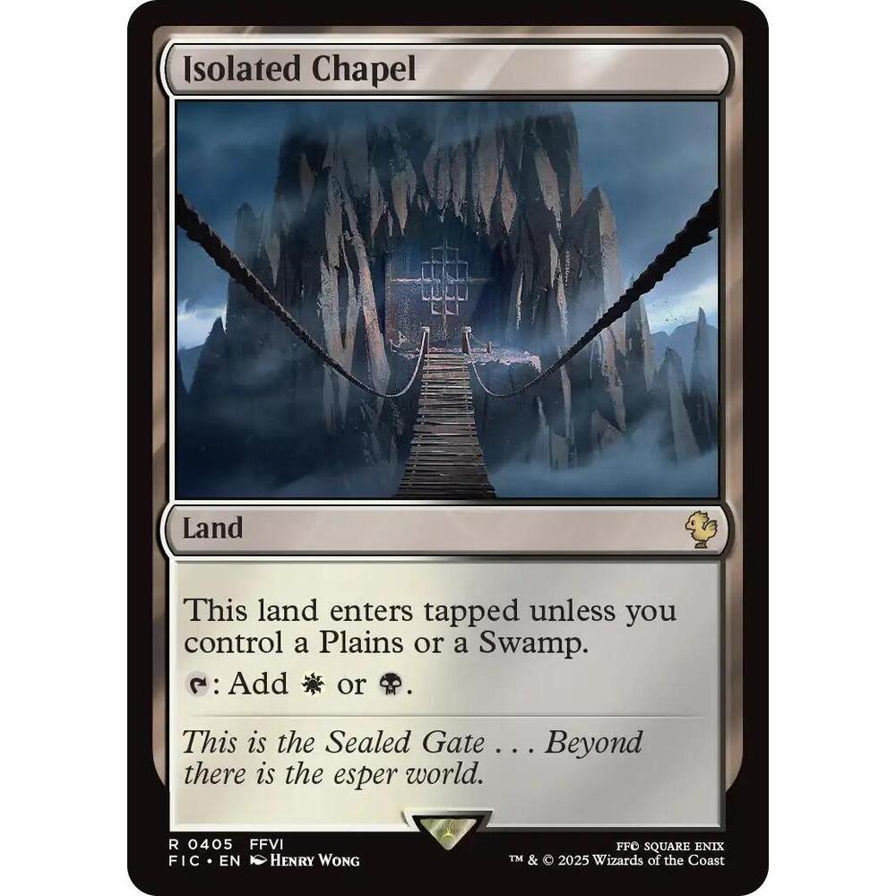 MTG Isolated Chapel #405 Final Fantasy FIC | Shopee Philippines