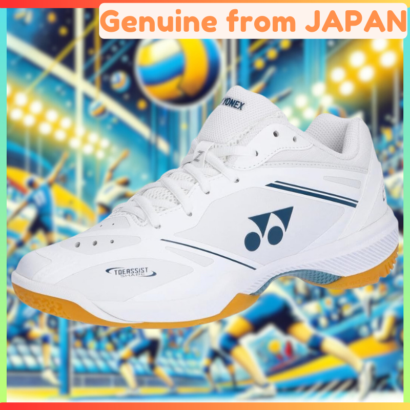 YONEX Power Cushion 65Z Slim Badminton Shoes - White (011) - Various ...