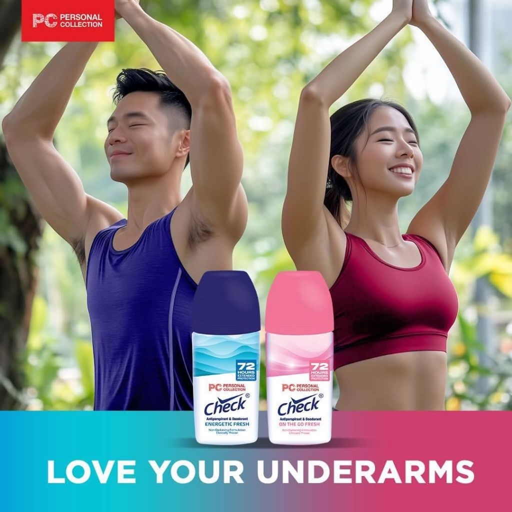 PC Check Deodorant/Antiperspirant 50ml | Shopee Philippines