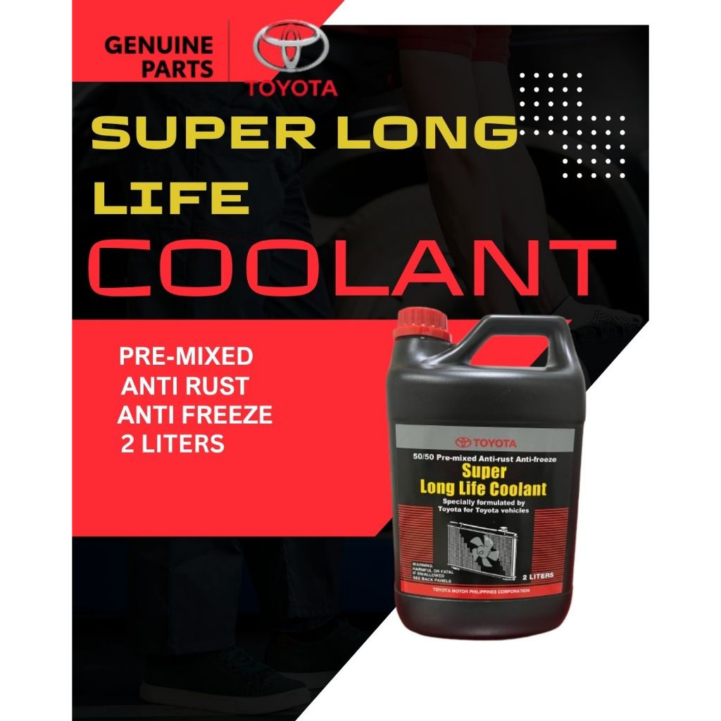 COOLANT SUPER LONG LIFE 2LITERS | Shopee Philippines