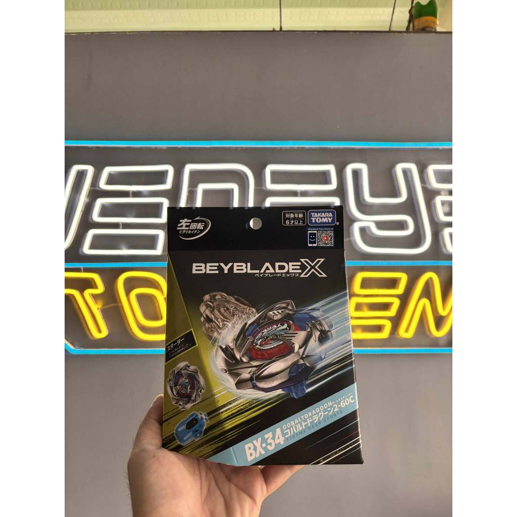 Takara Tomy - BeyBlade X BX-34 Cobalt Dragoon 2-60C (BANKEE) | Shopee Philippines