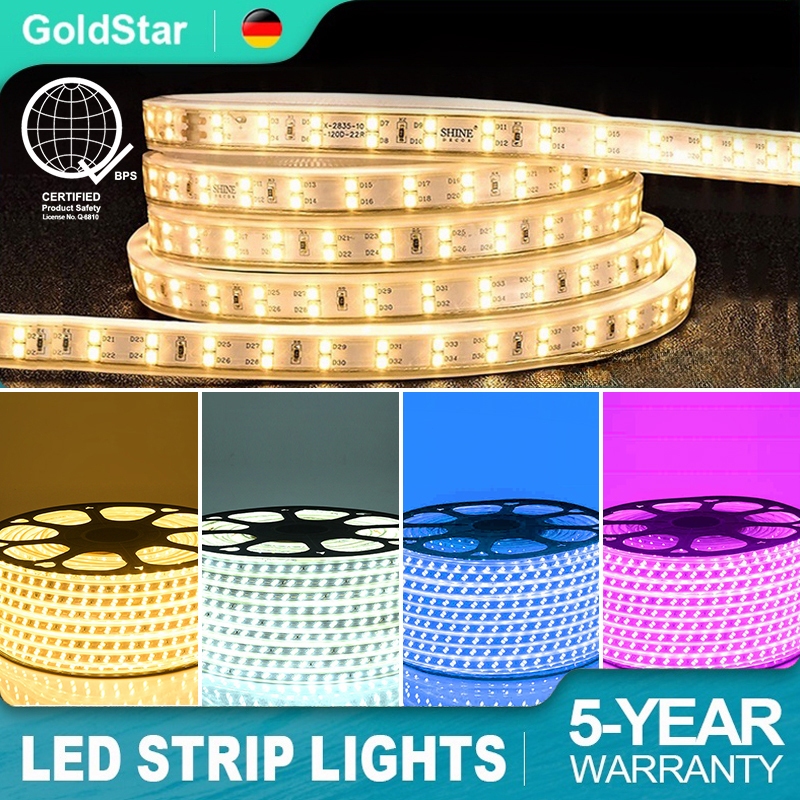 Gold Star LED Strip Light For Room Christmas Lights Patio Backyard ...
