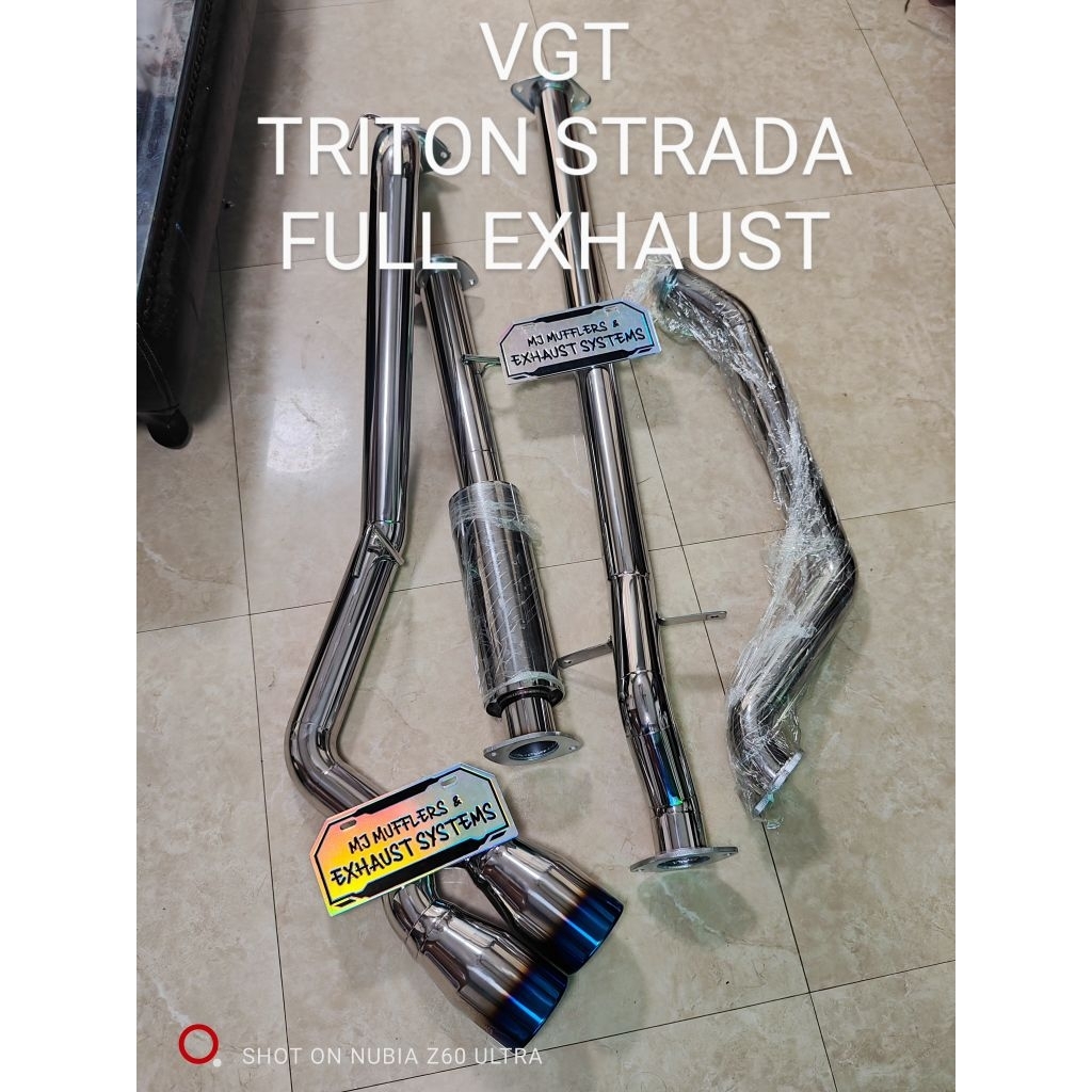 4D56 VGT MONTERO MITSUBISHI STRADA TRITON FULL EXHAUST GEN2 | Shopee ...