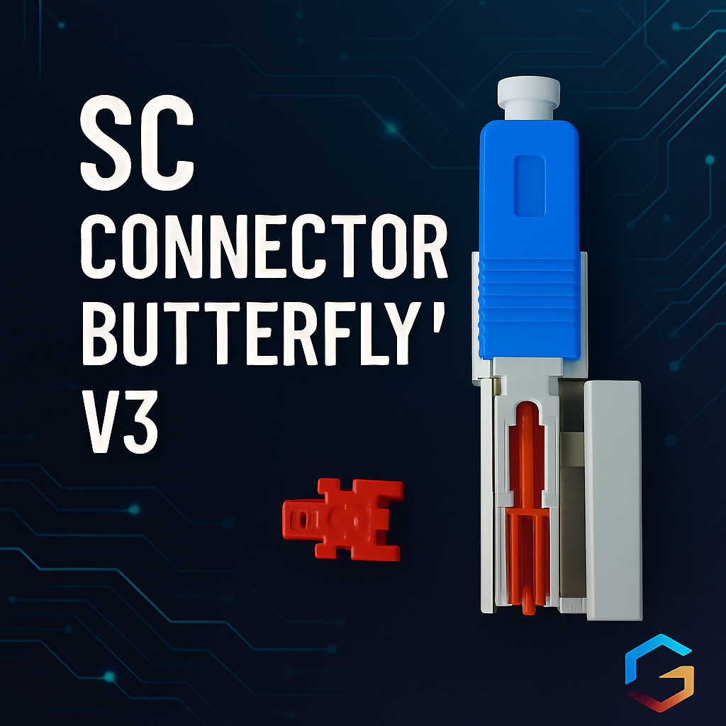 FiberHome SC BUTTERFLY V3/ GMFTEL BLUE (UPC) / SUMITOMO APC Green Fast ...