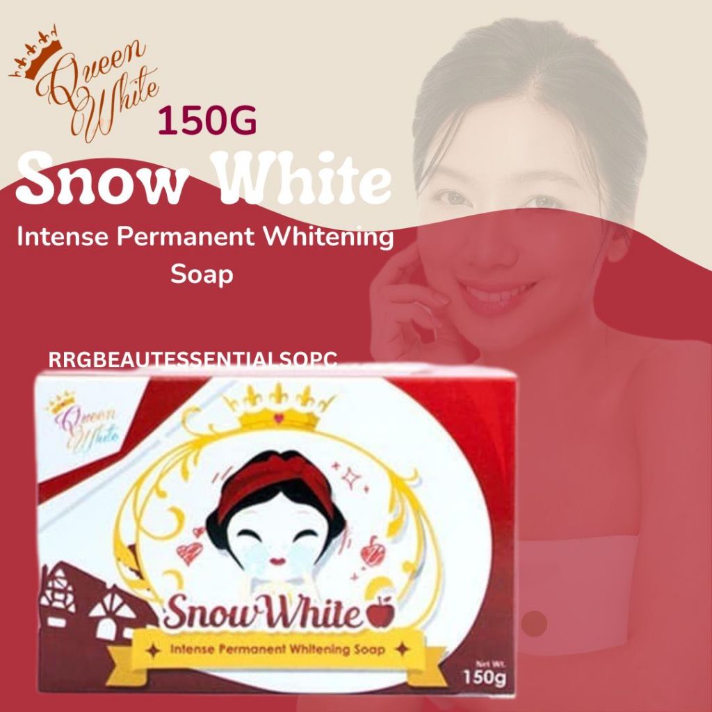 Queen White Snow White Soap 150g (Intense Permanent Whitening Soap ...