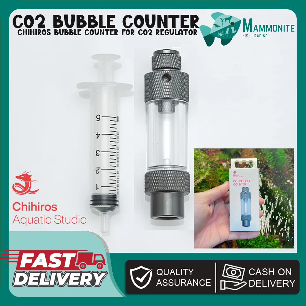 Chihiros CO2 Bubble Counter for CO2 Regulator | Shopee Philippines