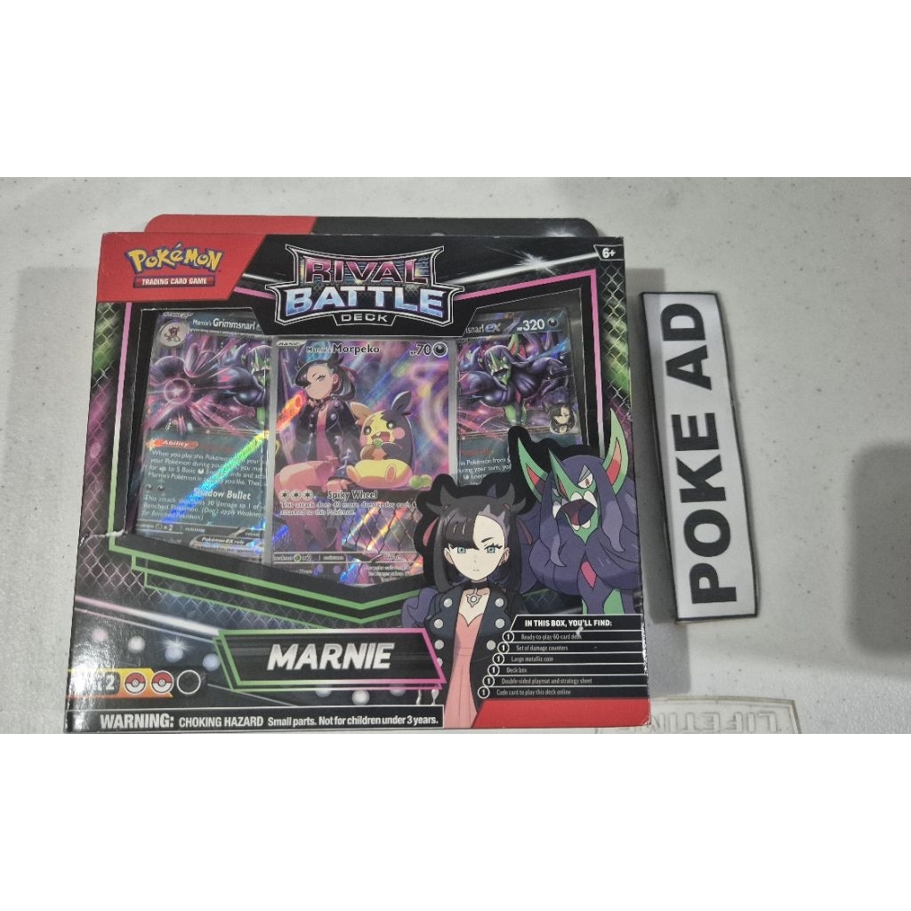 Pokemon Tcg Rival Battle Deck Marnie | Shopee Philippines