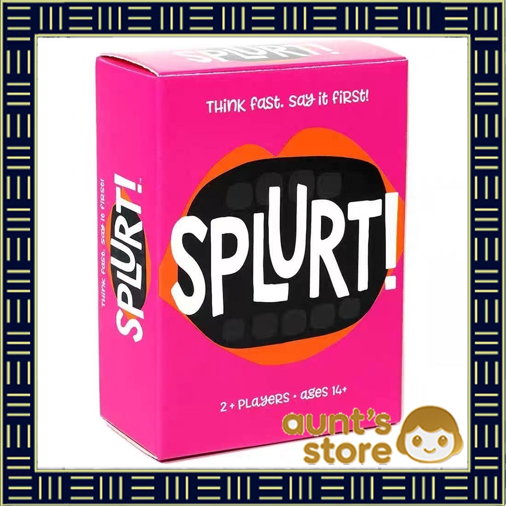 Party game "Splurt" - A fast-paced tabletop card game perfect for ...