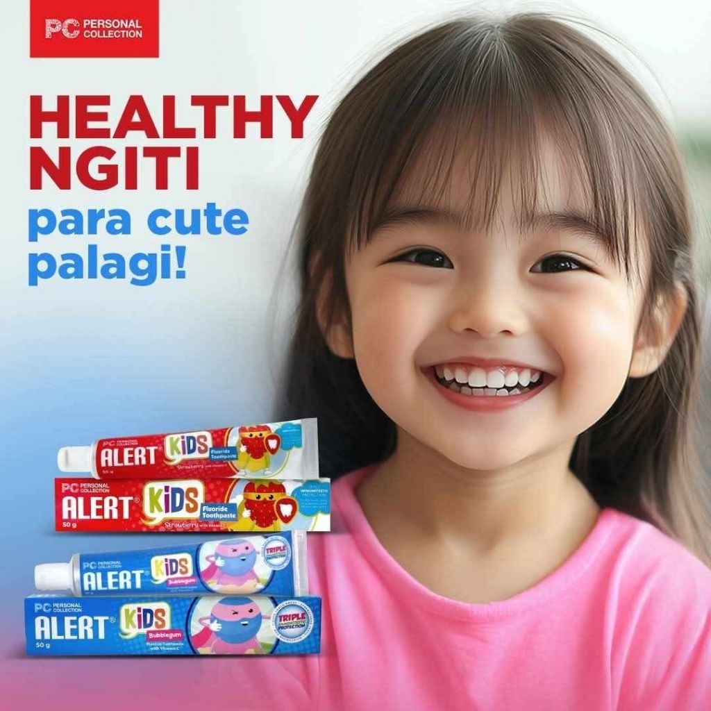 PC ALERT KIDS TOOTHPASTE Bubble Gum 50g | Shopee Philippines