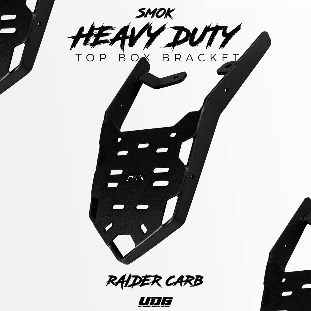 SMOK TOP BOX BRACKET FOR RAIDER 150 CARB / FI | Shopee Philippines