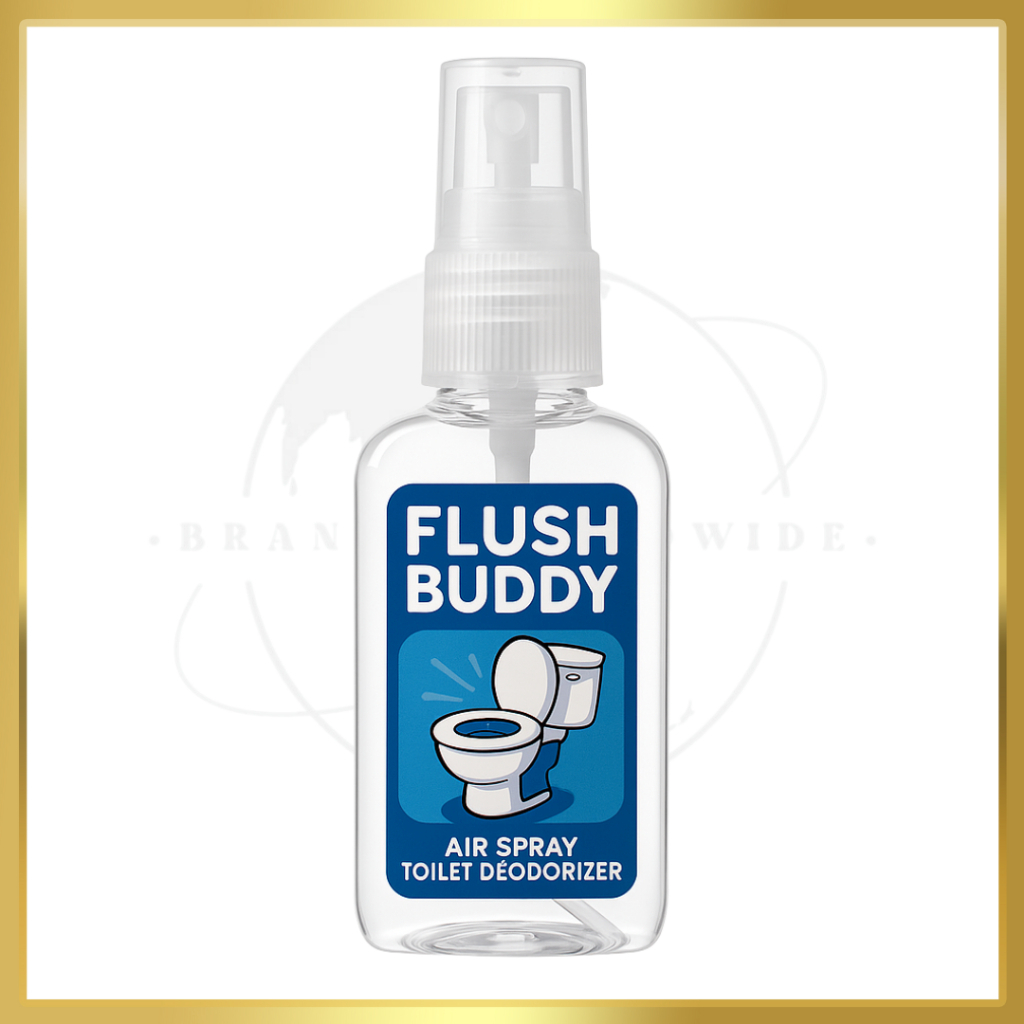 Flush Buddy Toilet Spray | Odor Eliminator, Air Freshener, Deodorizer ...